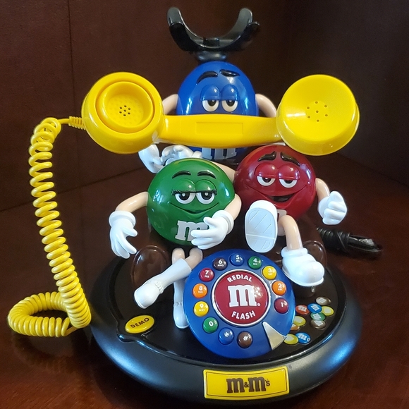 M&M'S | Other | Vintage Mm Animated Talking Moving Phone Outstanding Condition | Poshmark